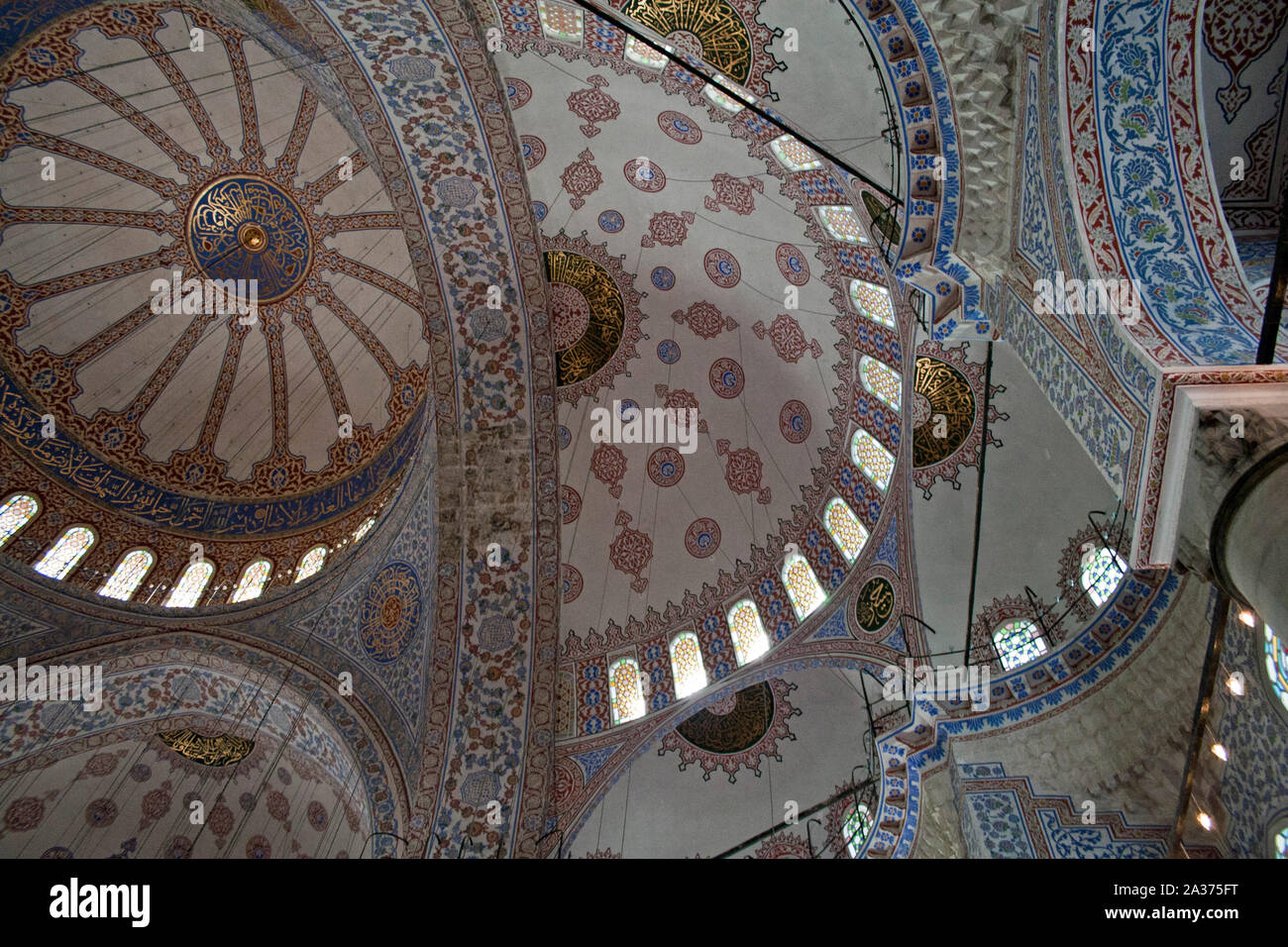 Inside of a Mosque in Istanbul Stock Photo - Alamy