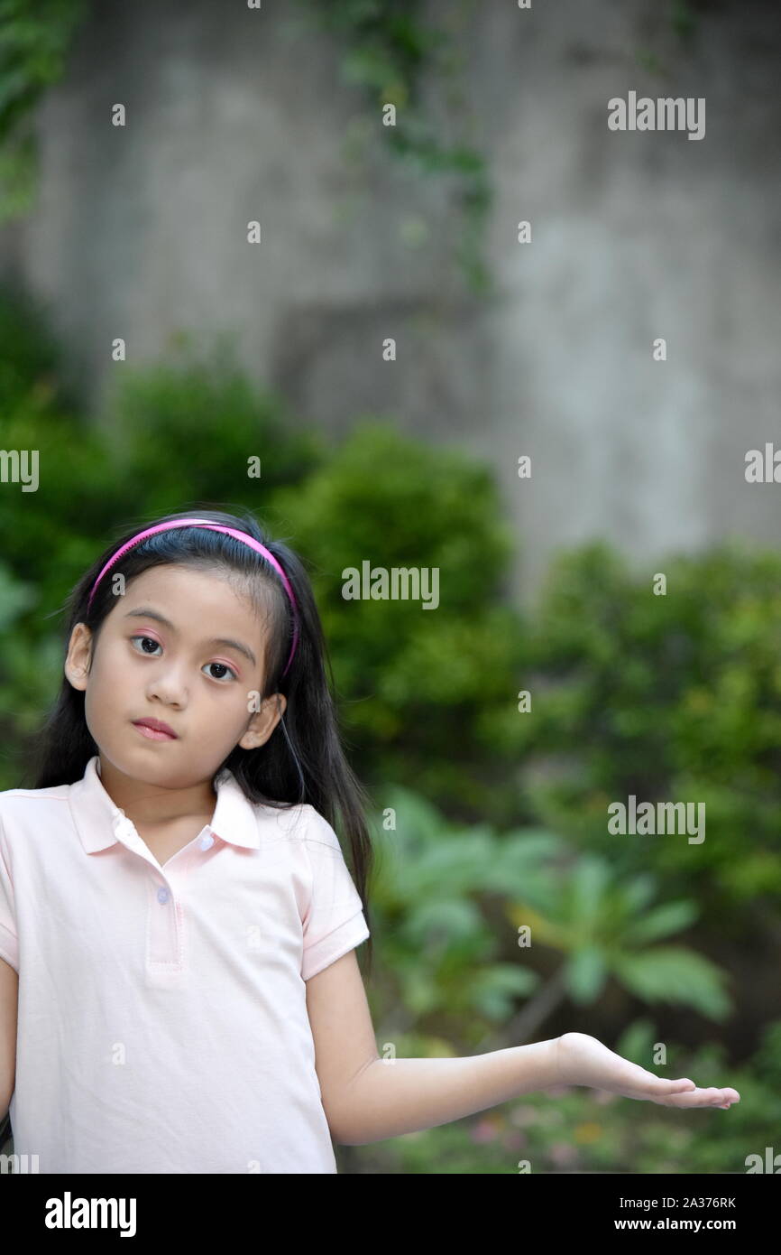 An A Child And Indecisiveness Stock Photo - Alamy