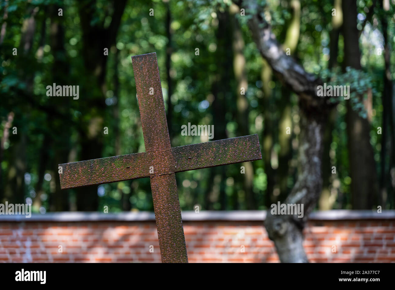 Tilted cross hi-res stock photography and images - Alamy