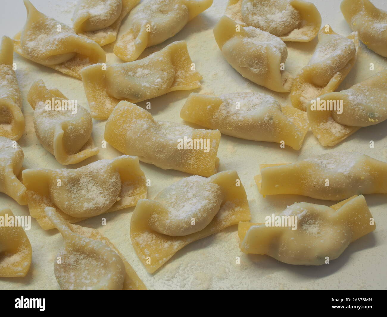 A kind of ravioli, casoncelli, home made traditional food of the ...