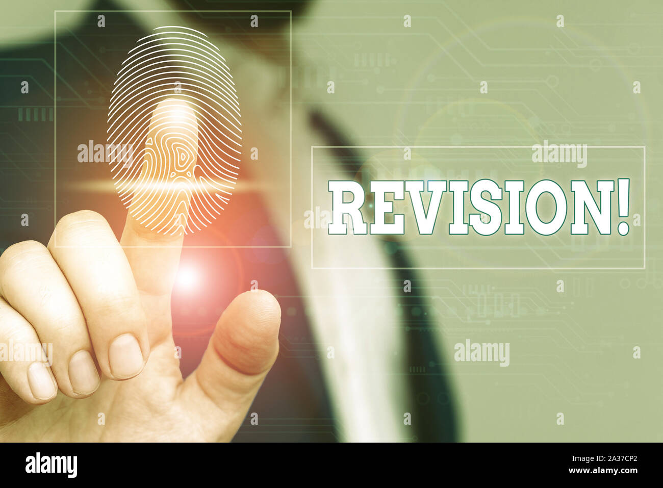 Word writing text Revision. Business photo showcasing action of ...