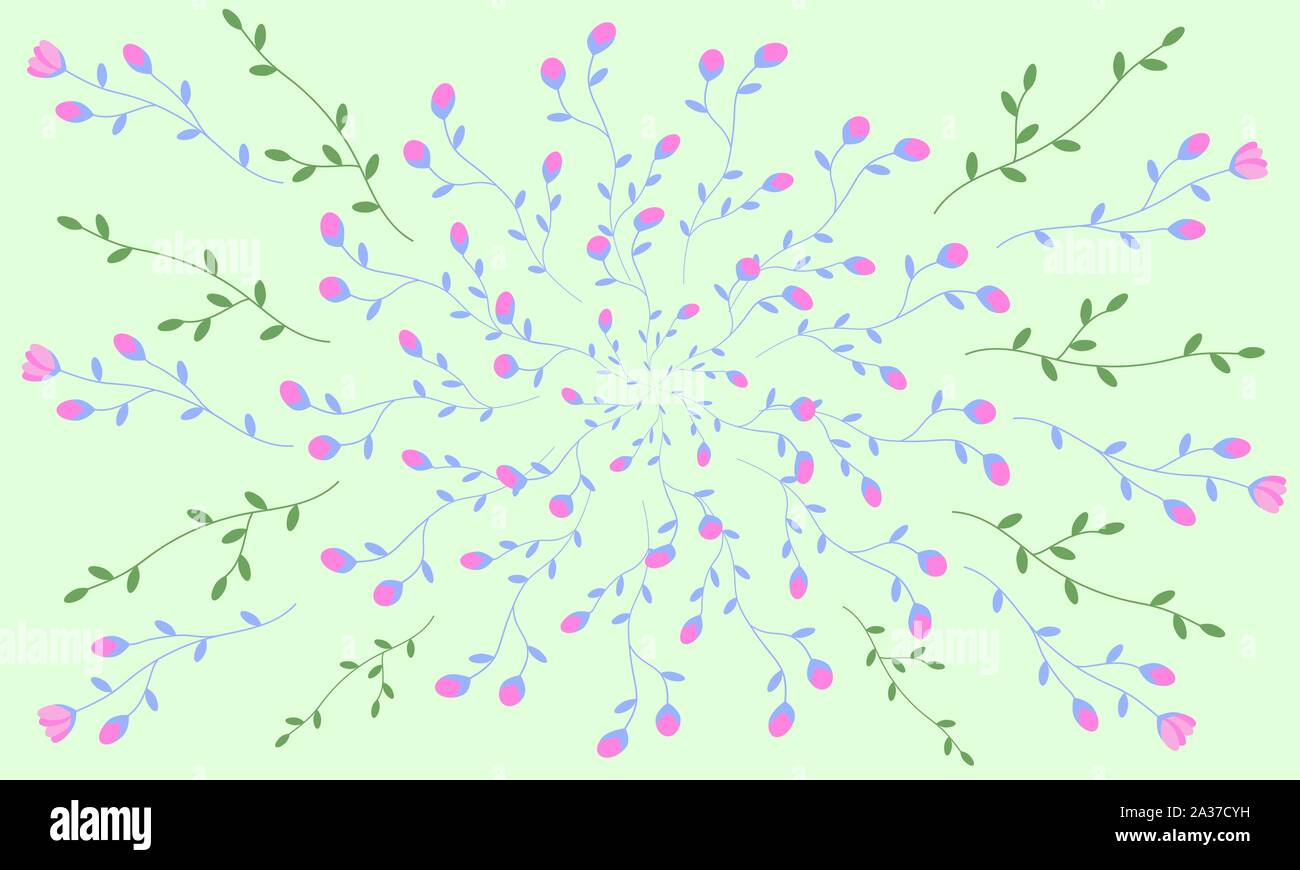 Vector ornamental floral pattern. Background for printing on paper ...