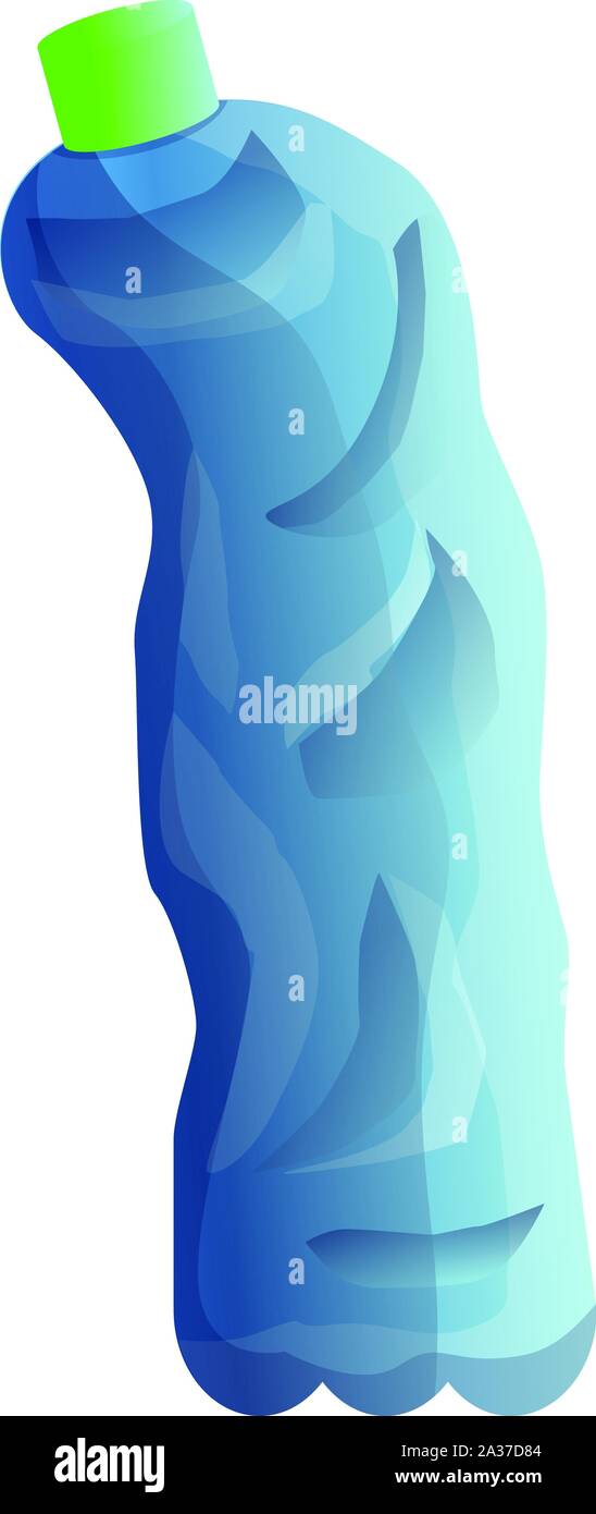 Garbage bottle icon. Cartoon of garbage bottle vector icon for web ...