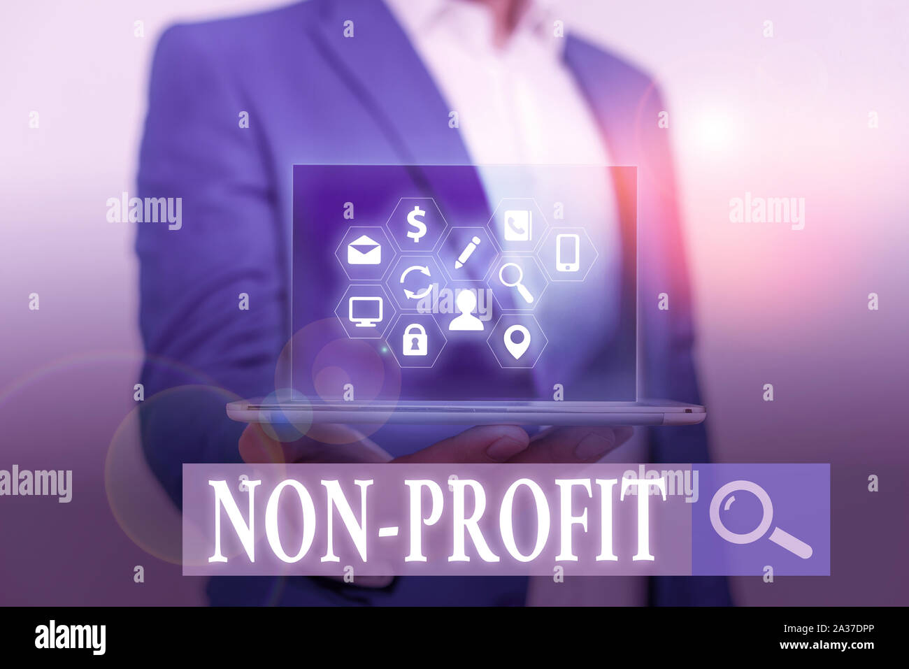 Word writing text Non Profit. Business photo showcasing type of ...