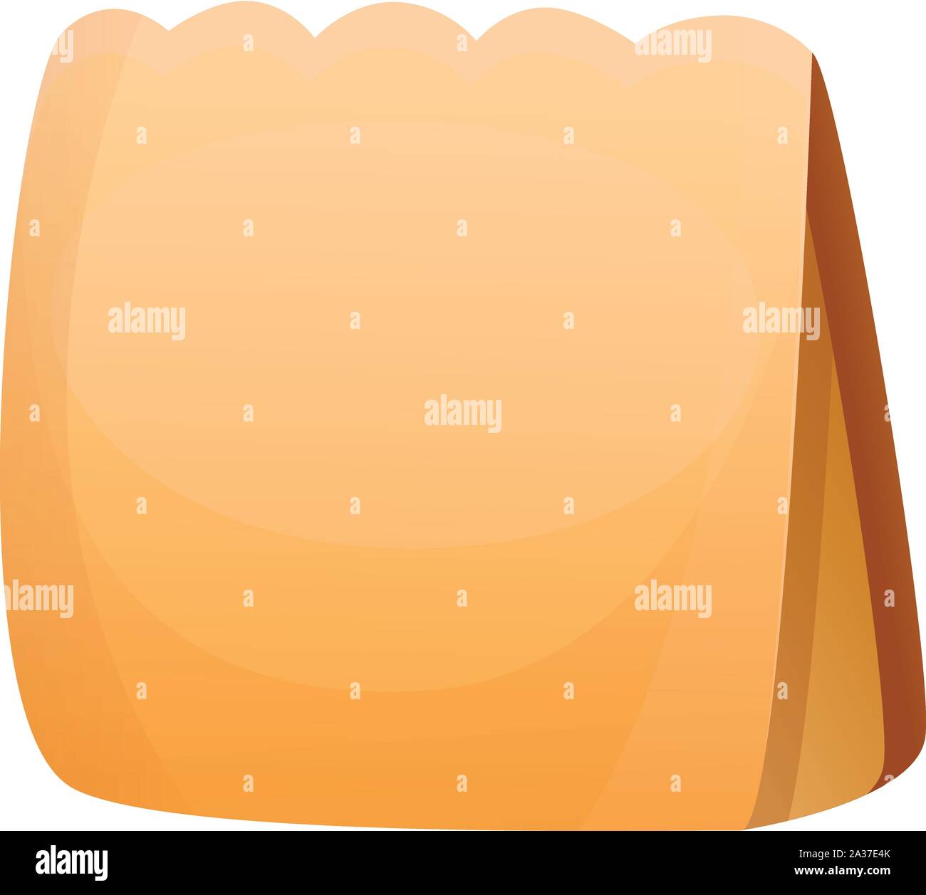 Paper package icon. Cartoon of paper package vector icon for web design ...