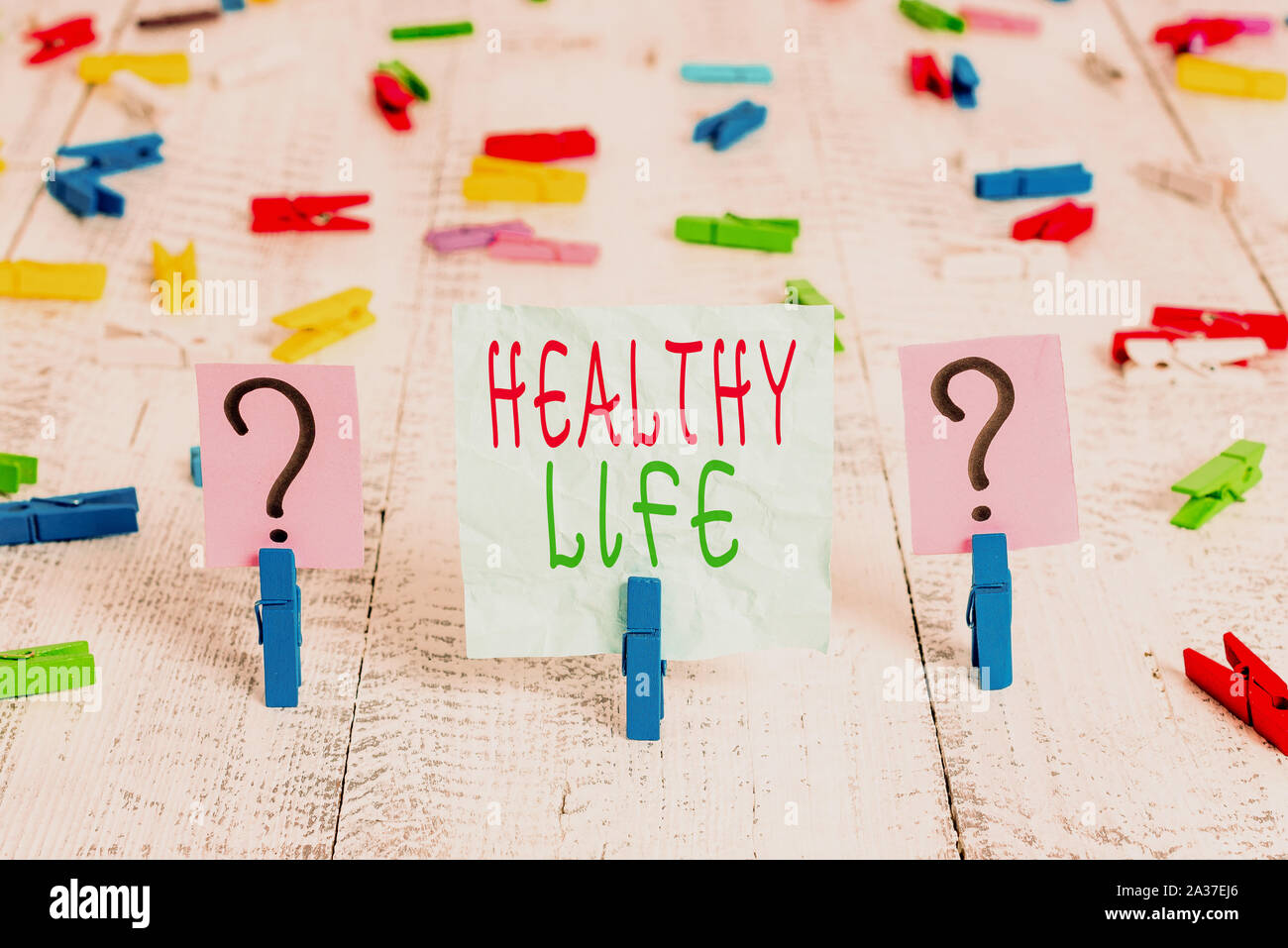 Conceptual hand writing showing Healthy Life. Concept meaning one that ...