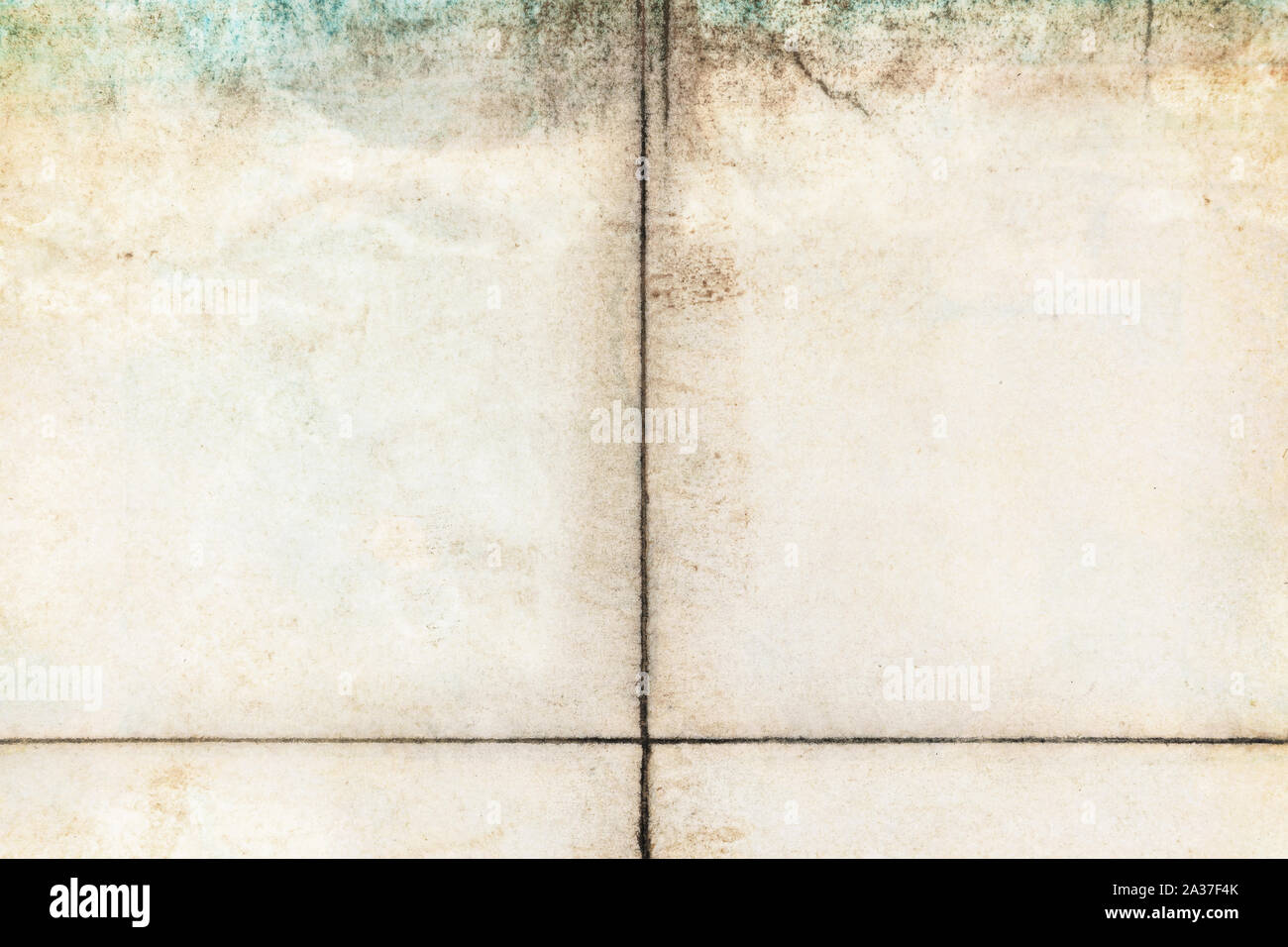 Sheet of old paper folded in four, texture background Stock Photo - Alamy