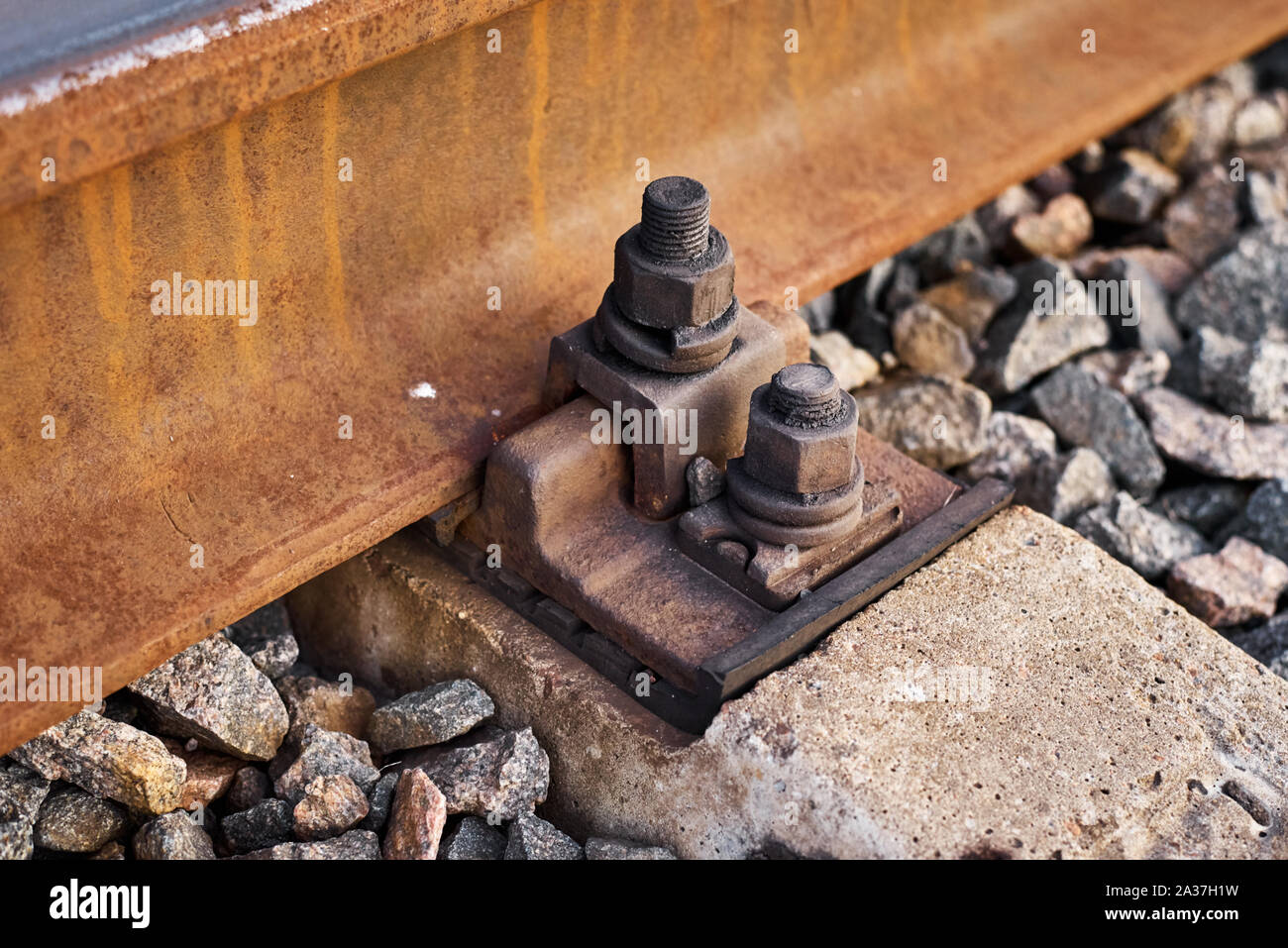 Rail fastening hi-res stock photography and images - Alamy