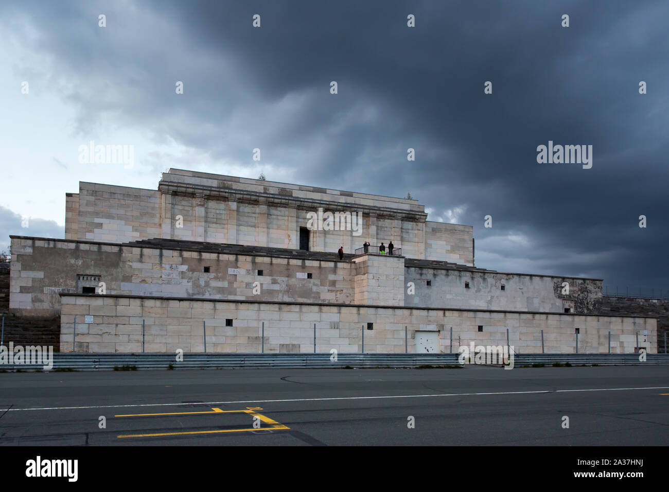 NÜRNBERG - Tribune at the Zeppelin field of the former Nazi Party Rally ...