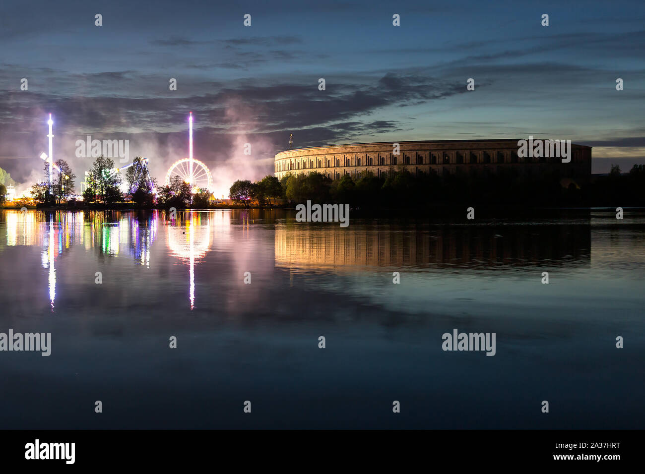 Hitler nuremberg rally night hi-res stock photography and images - Alamy