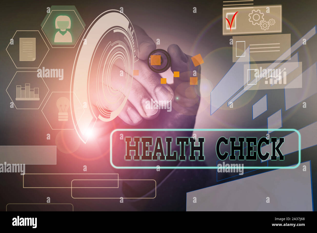 Handwriting text Health Check. Conceptual photo thorough physical ...