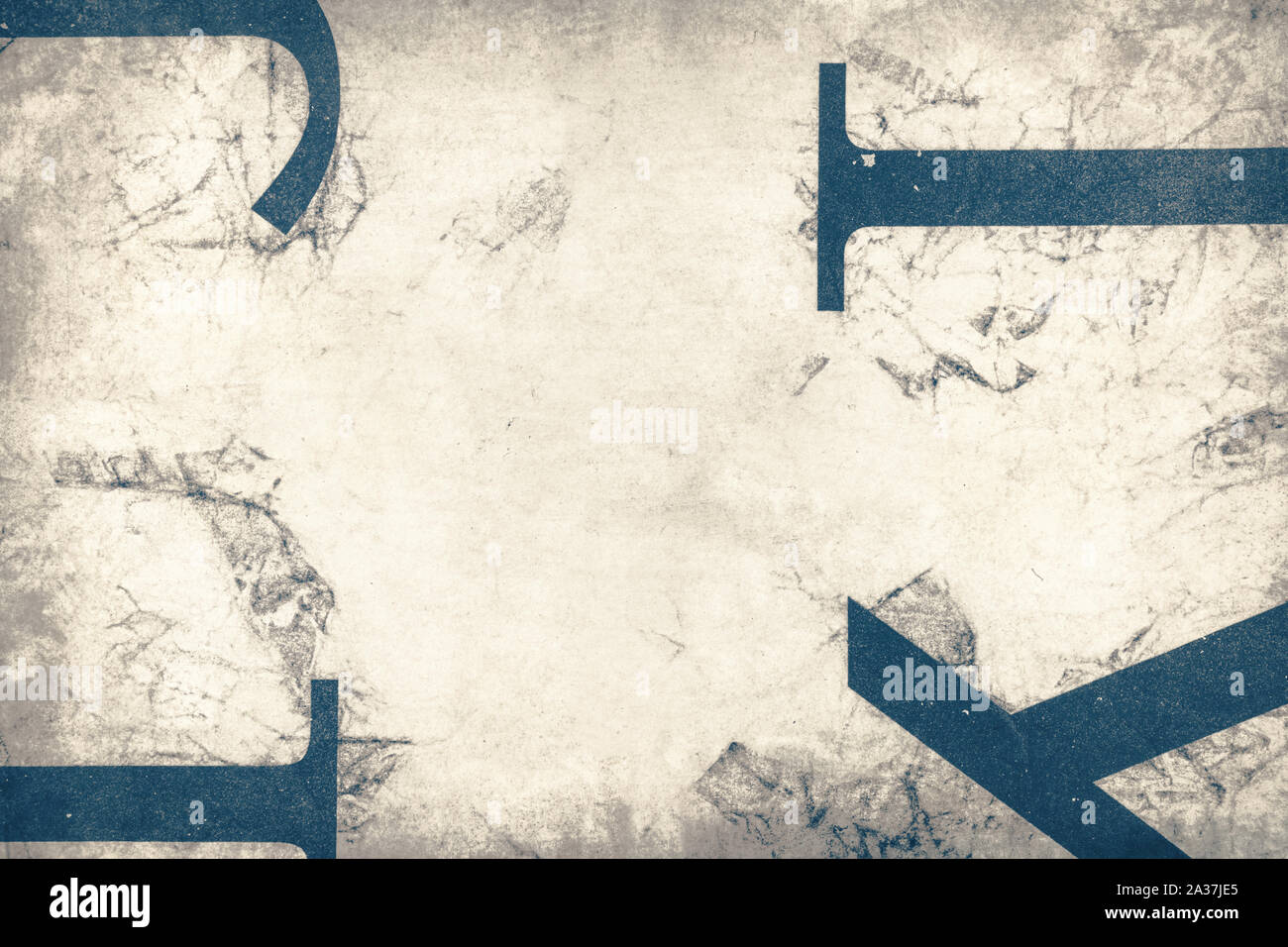 Close-up of letters on creased paper, details, texture background Stock ...