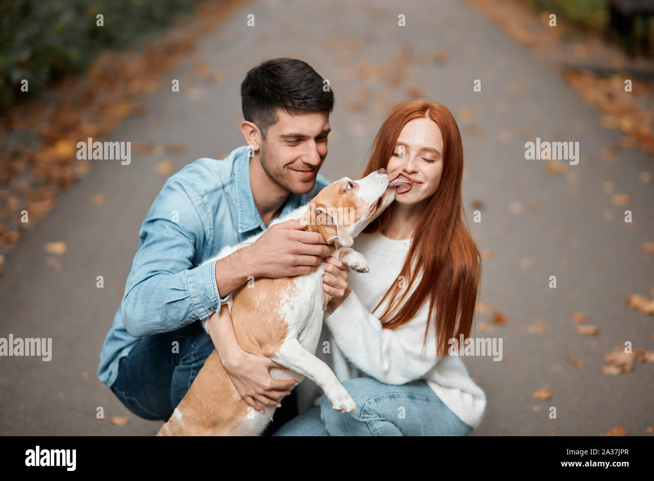 Man loves his dog hi-res stock photography and images - Alamy