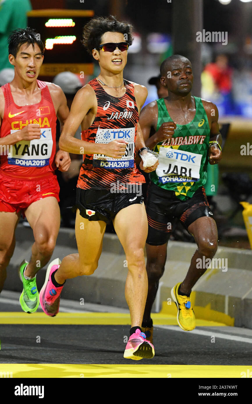 Doha corniche marathon hi-res stock photography and images - Alamy