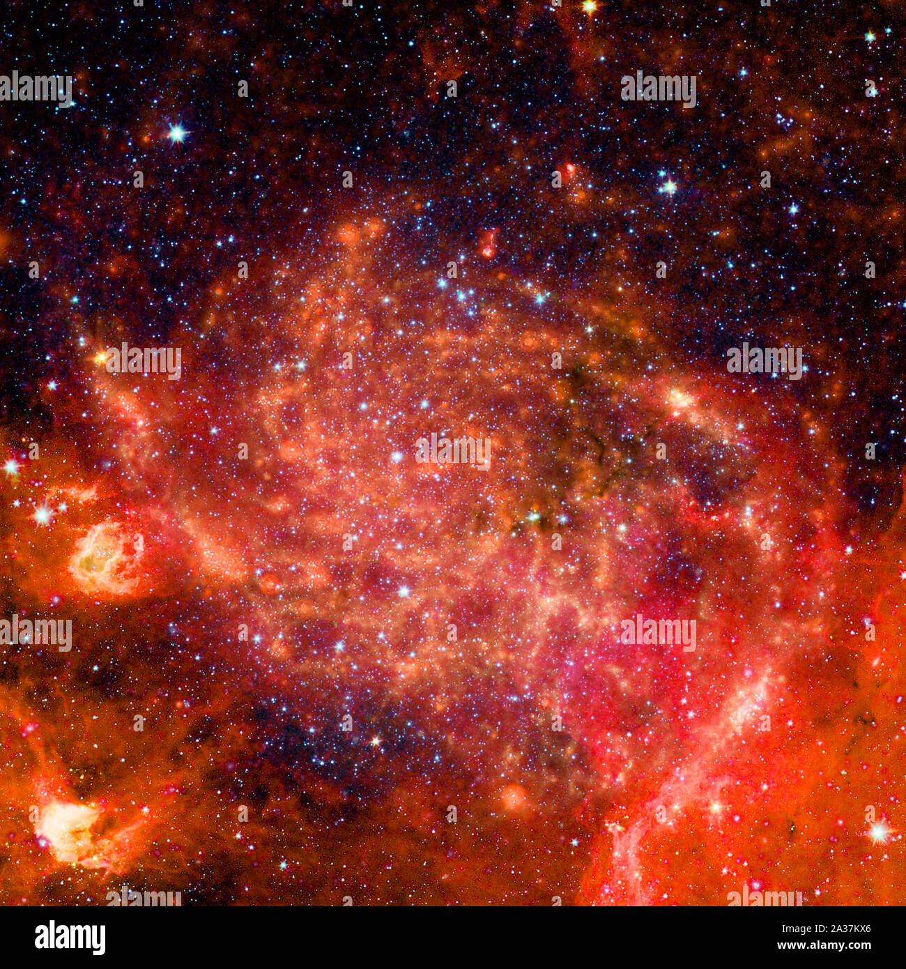 Universe filled with stars, nebula and galaxy. Elements of this image ...