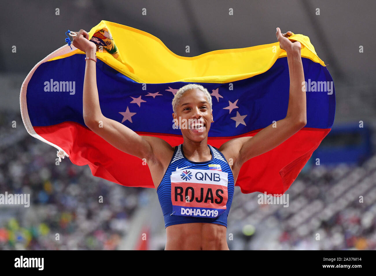 Triple jump doha 2019 hi-res stock photography and images - Alamy