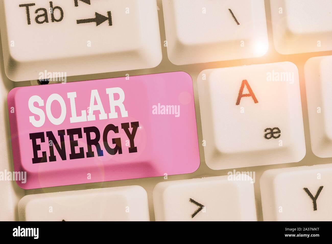 Electricity from solar radiation hi-res stock photography and images ...