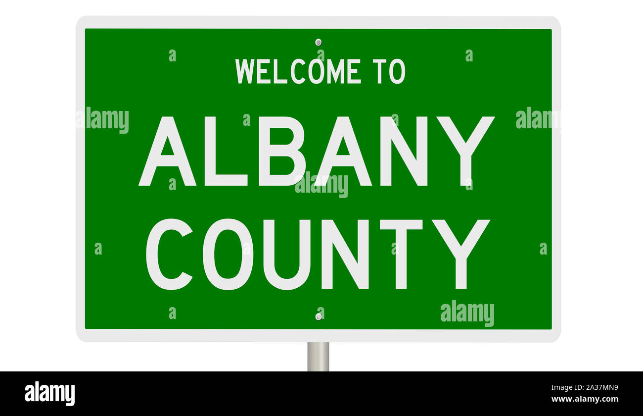 Highway Sign Albany High Resolution Stock Photography and Images - Alamy