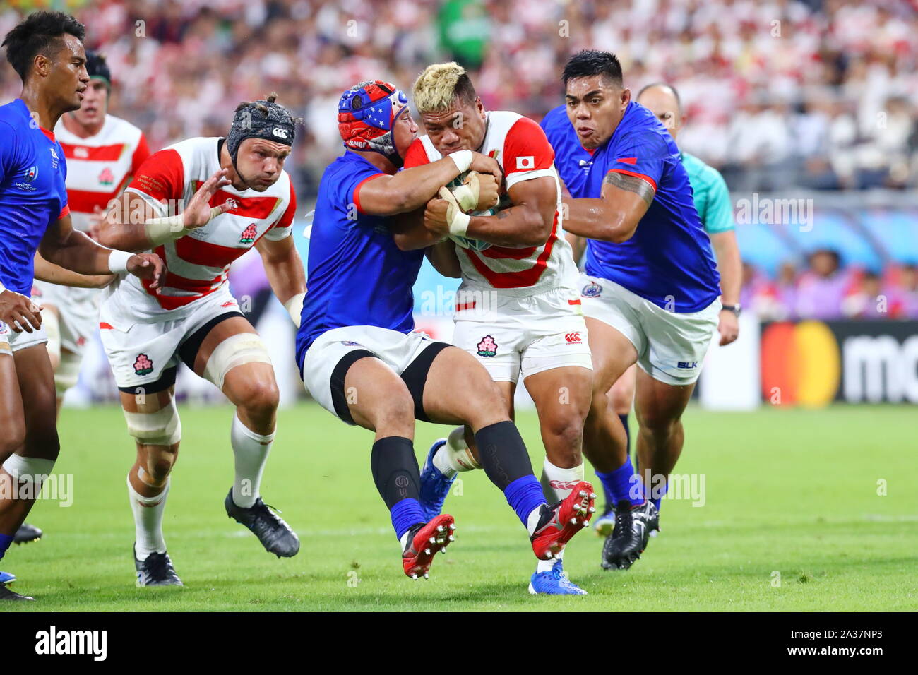 Toyota, Aichi, Japan. 5th Oct, 2019. Lomano Lava Lemeki (JPN) Rugby ...
