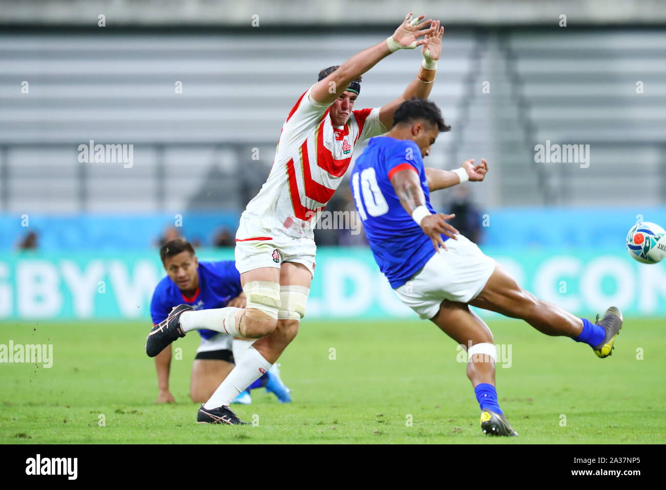 Toyota, Aichi, Japan. 5th Oct, 2019. James Moore (JPN) Rugby : 2019 ...