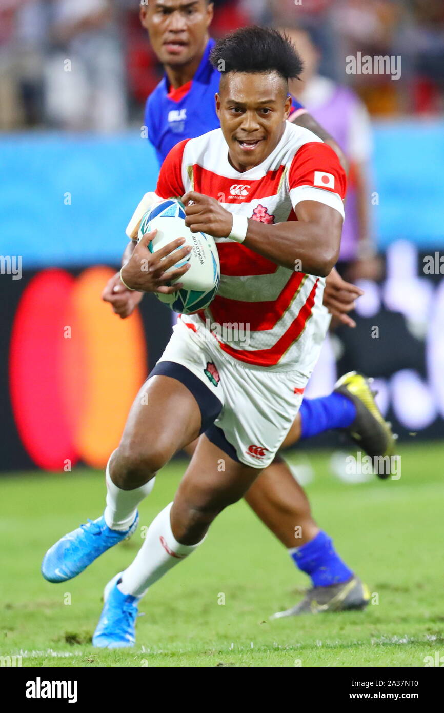 Toyota, Aichi, Japan. 5th Oct, 2019. Kotaro Matsushima (JPN) Rugby ...