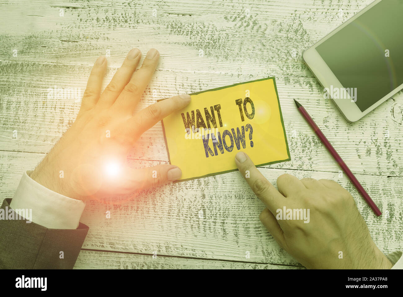 Word writing text Want To Know Question. Business photo showcasing ...