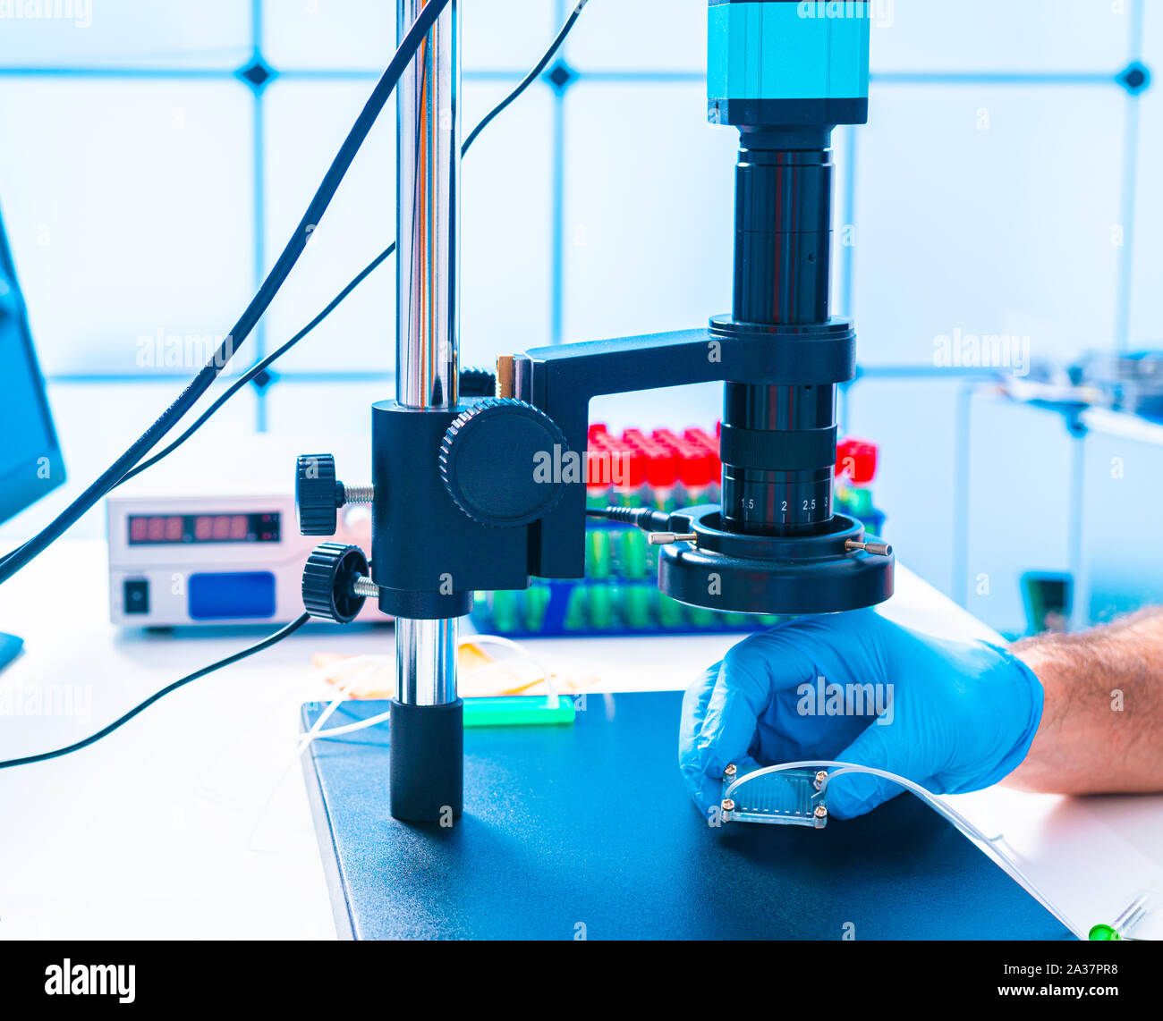 Modern Medical Equipment Development Laboratory Stock Photo - Alamy