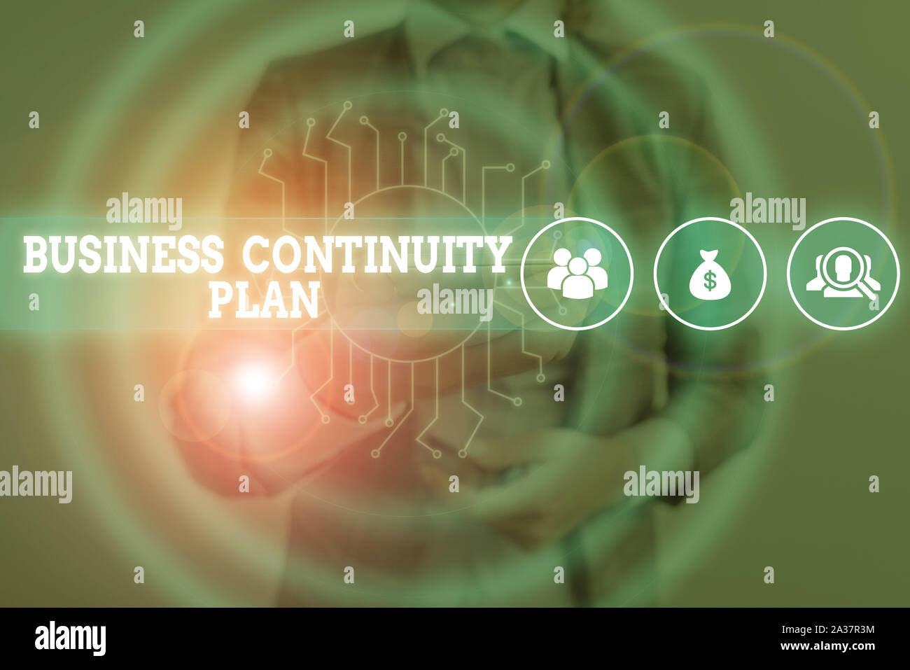 Writing note showing Business Continuity Plan. Business concept for ...