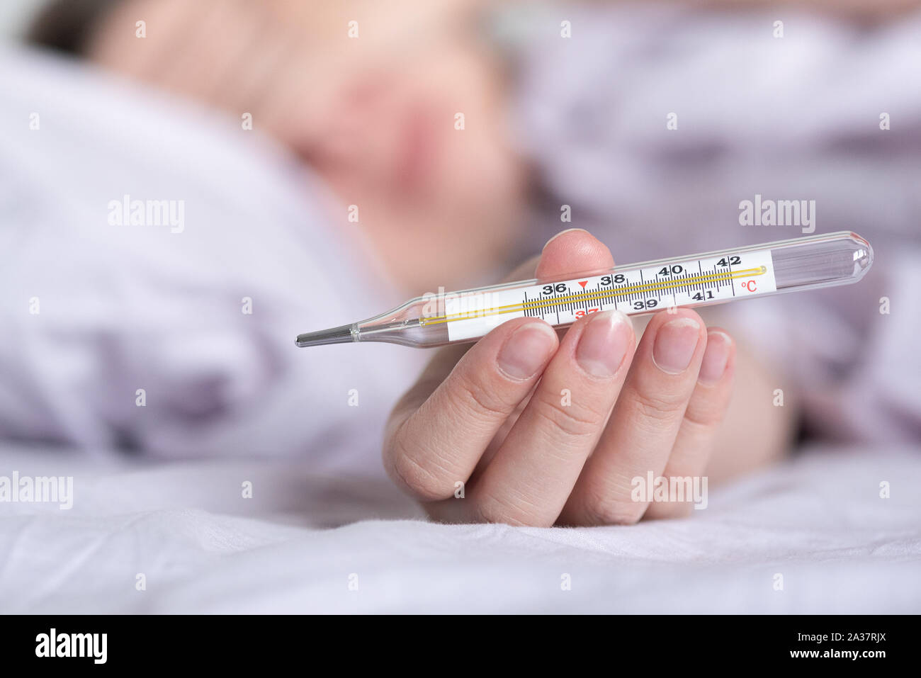 High body temperature concept Stock Photo - Alamy