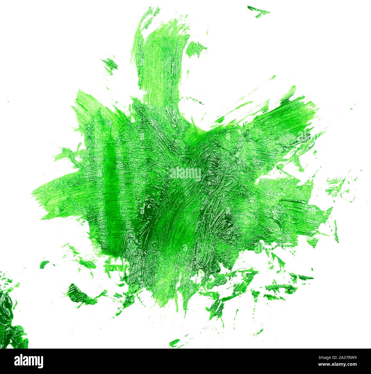 Blotch of green paint hi-res stock photography and images - Alamy