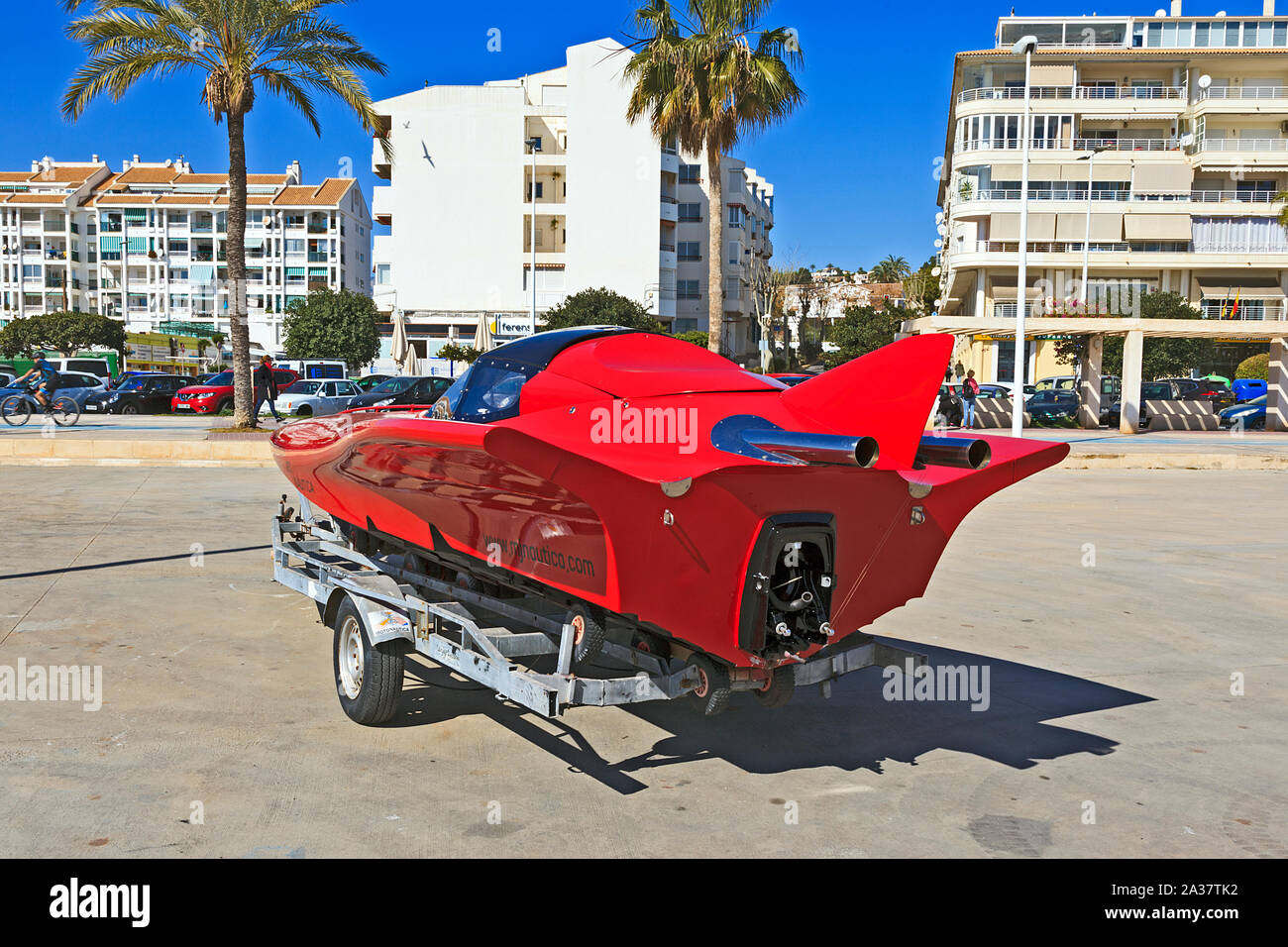 Red jet boat hi-res stock photography and images - Alamy
