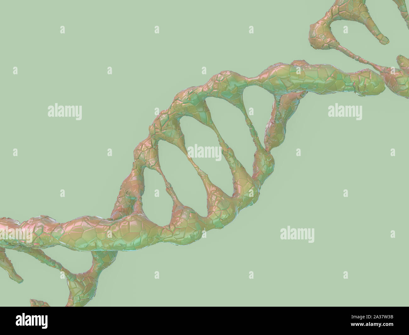 DNA chain. Abstract scientific background. Beautiful illustraion ...
