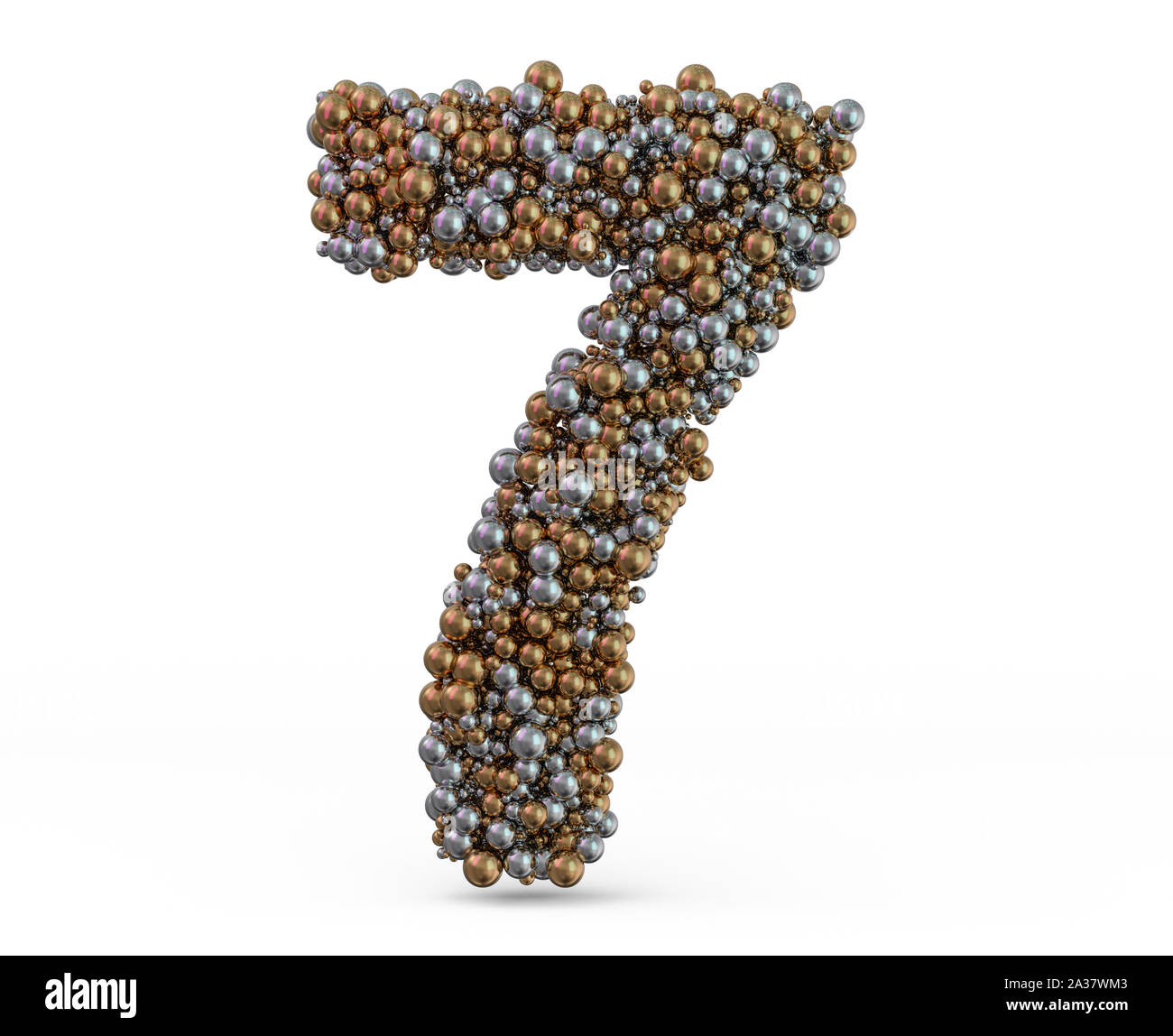 Gold digit Cut Out Stock Images & Pictures - Alamy