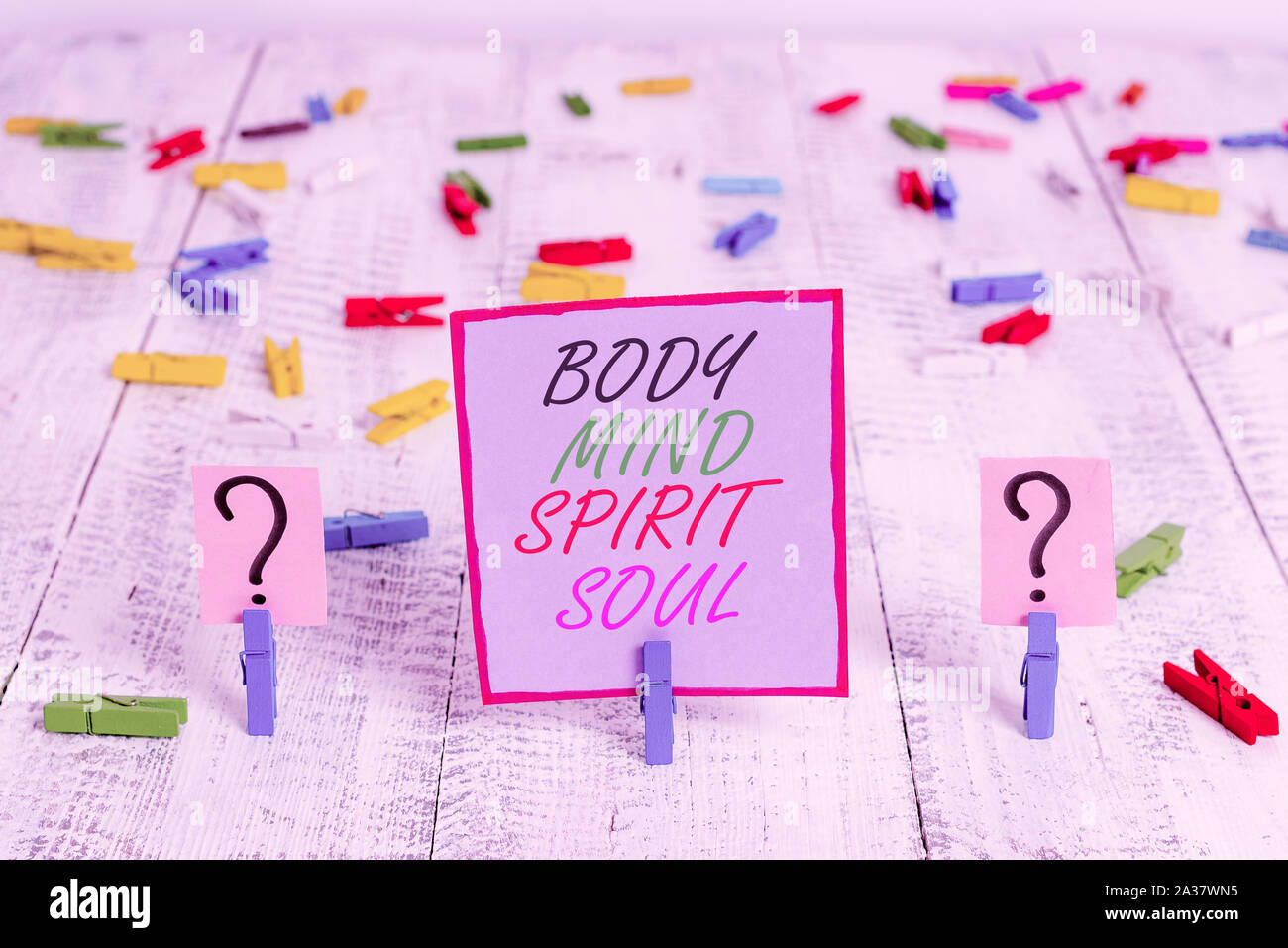 Handwriting text writing Body Mind Spirit Soul. Conceptual photo ...