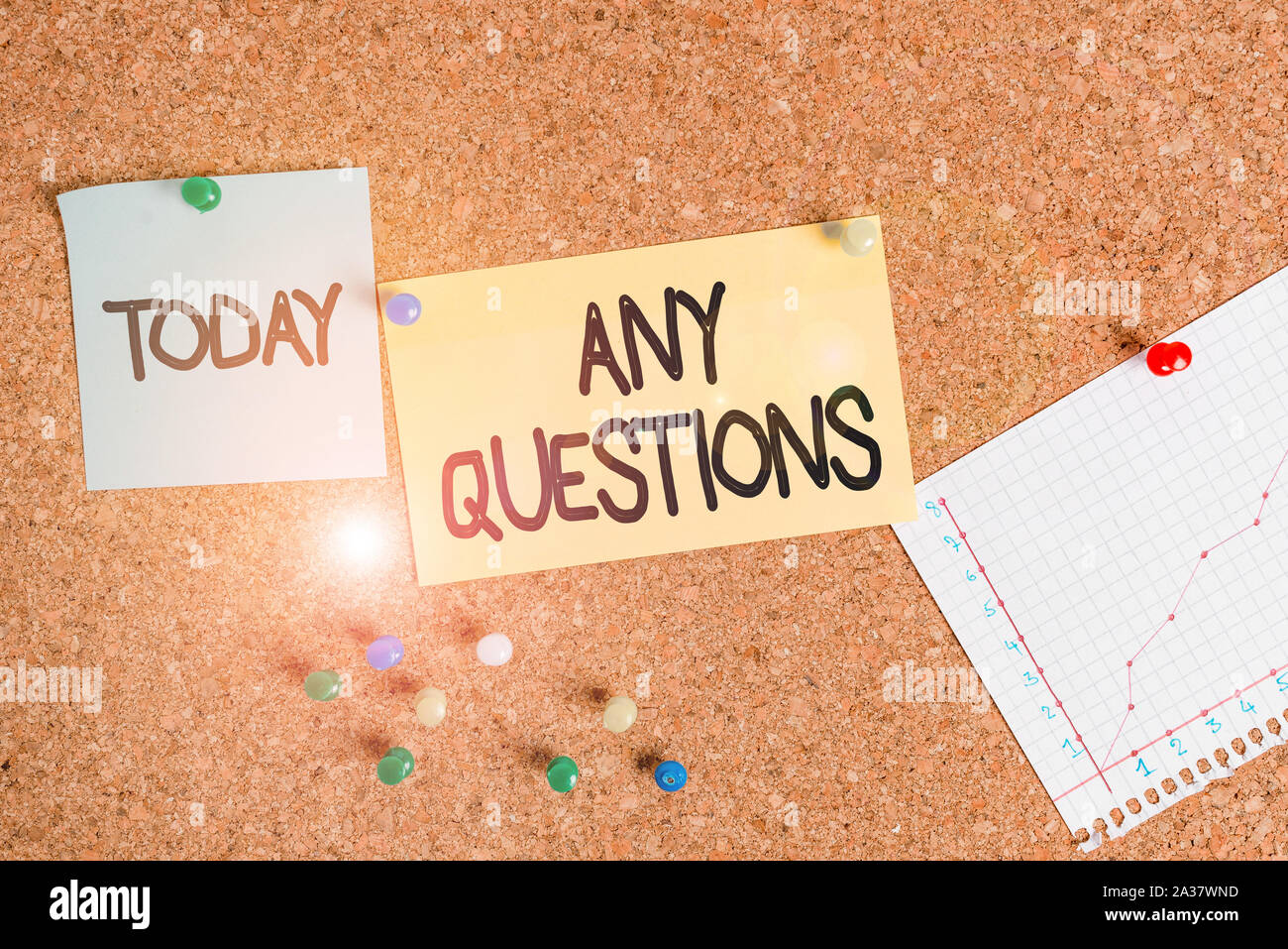 Handwriting text writing Any Questions. Conceptual photo Clueless Blank ...