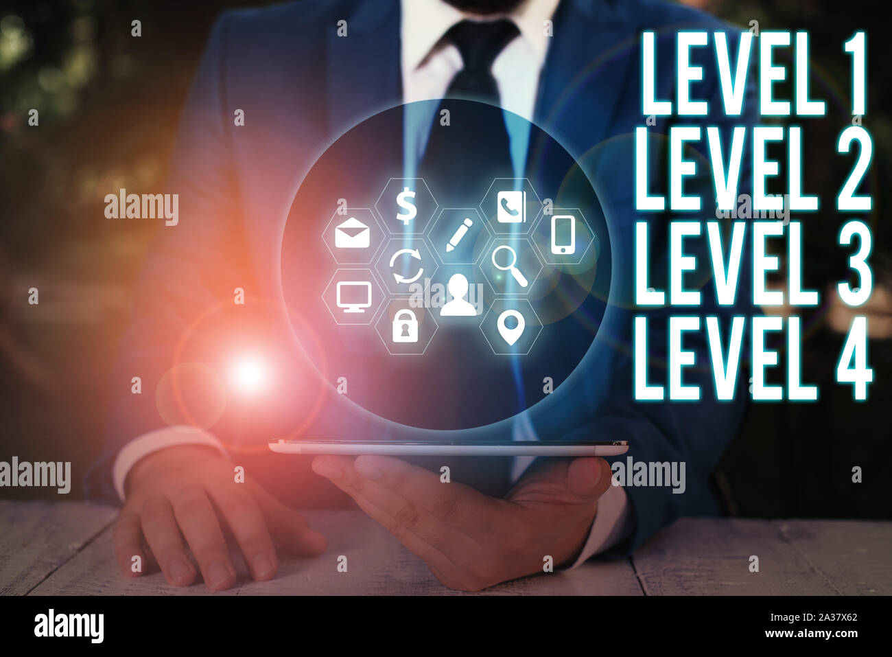 Four steps sequence process diagram hi-res stock photography and images ...