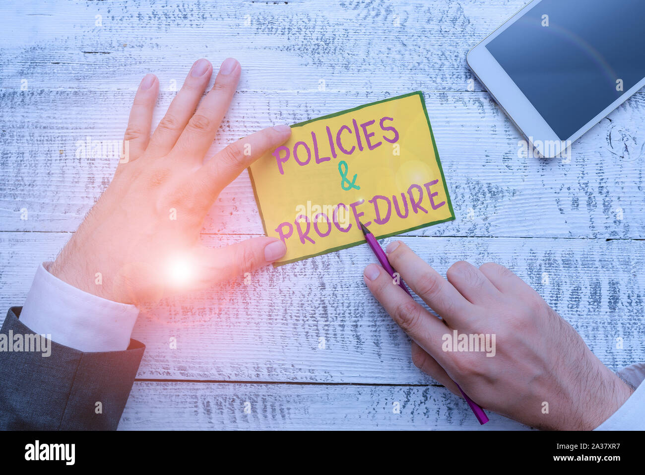 Review policies and procedures hi-res stock photography and images - Alamy