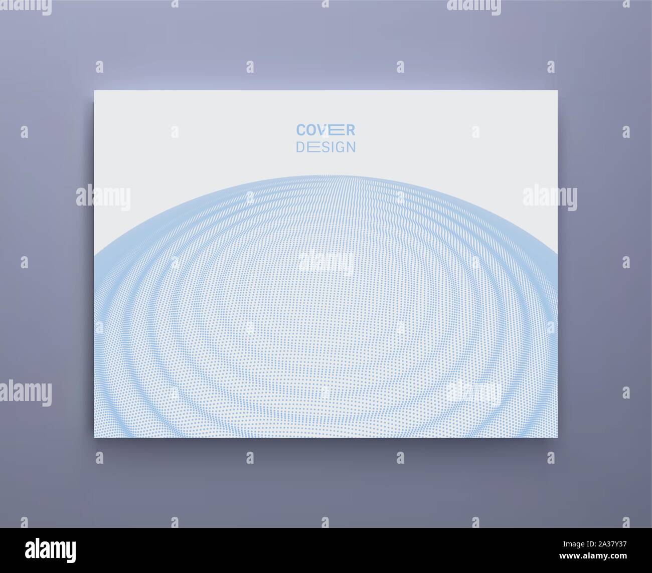 3D wavy background with ripple effect. Vector illustration with ...