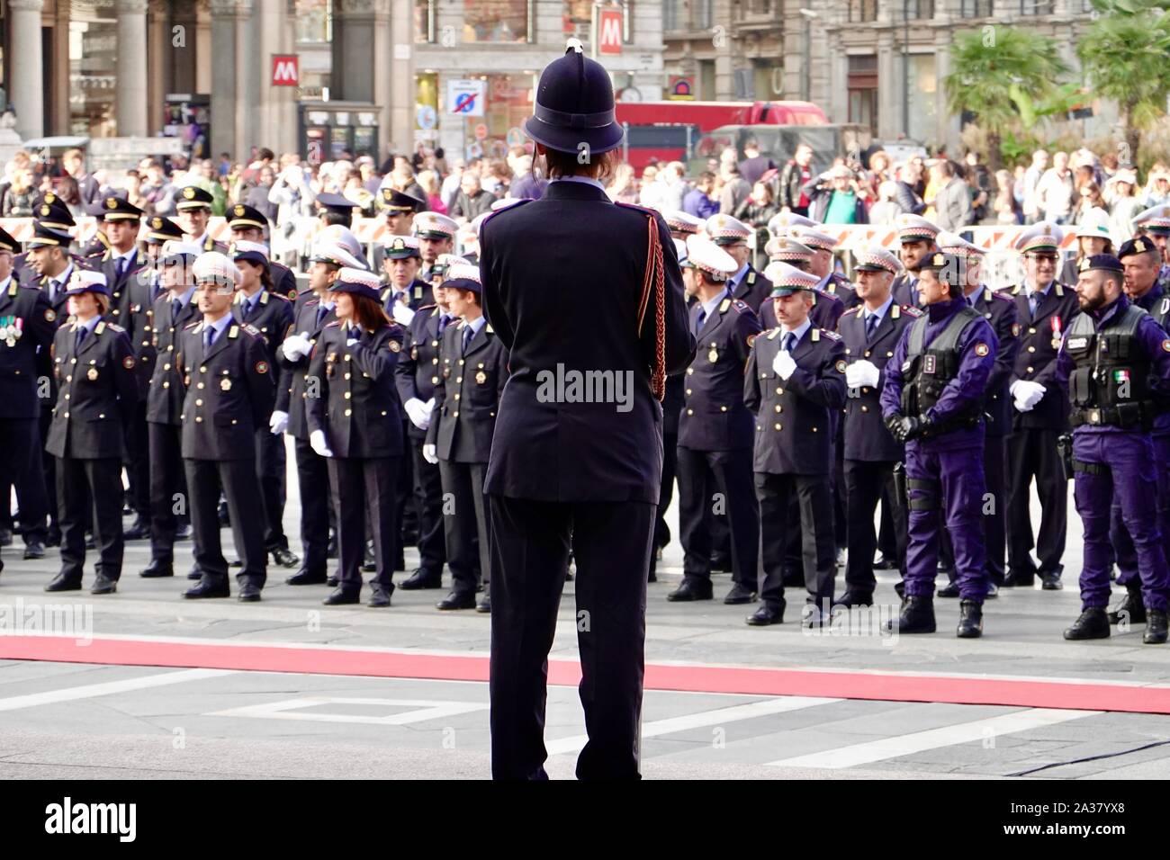 Italy police female hi-res stock photography and images - Alamy