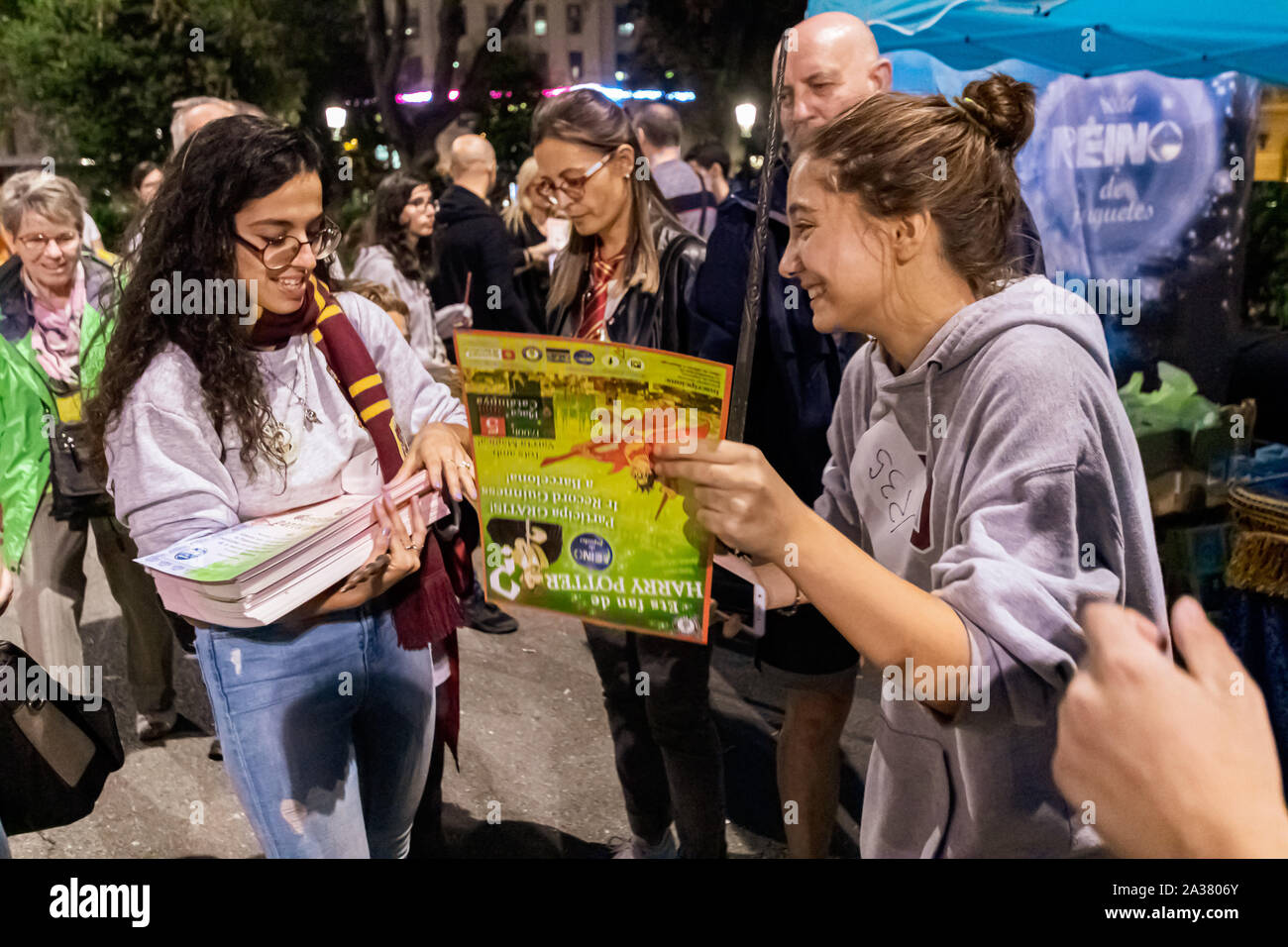 Barcelona, Catalonia, Spain. 5th Oct 2019. Delivery of the certificate ...
