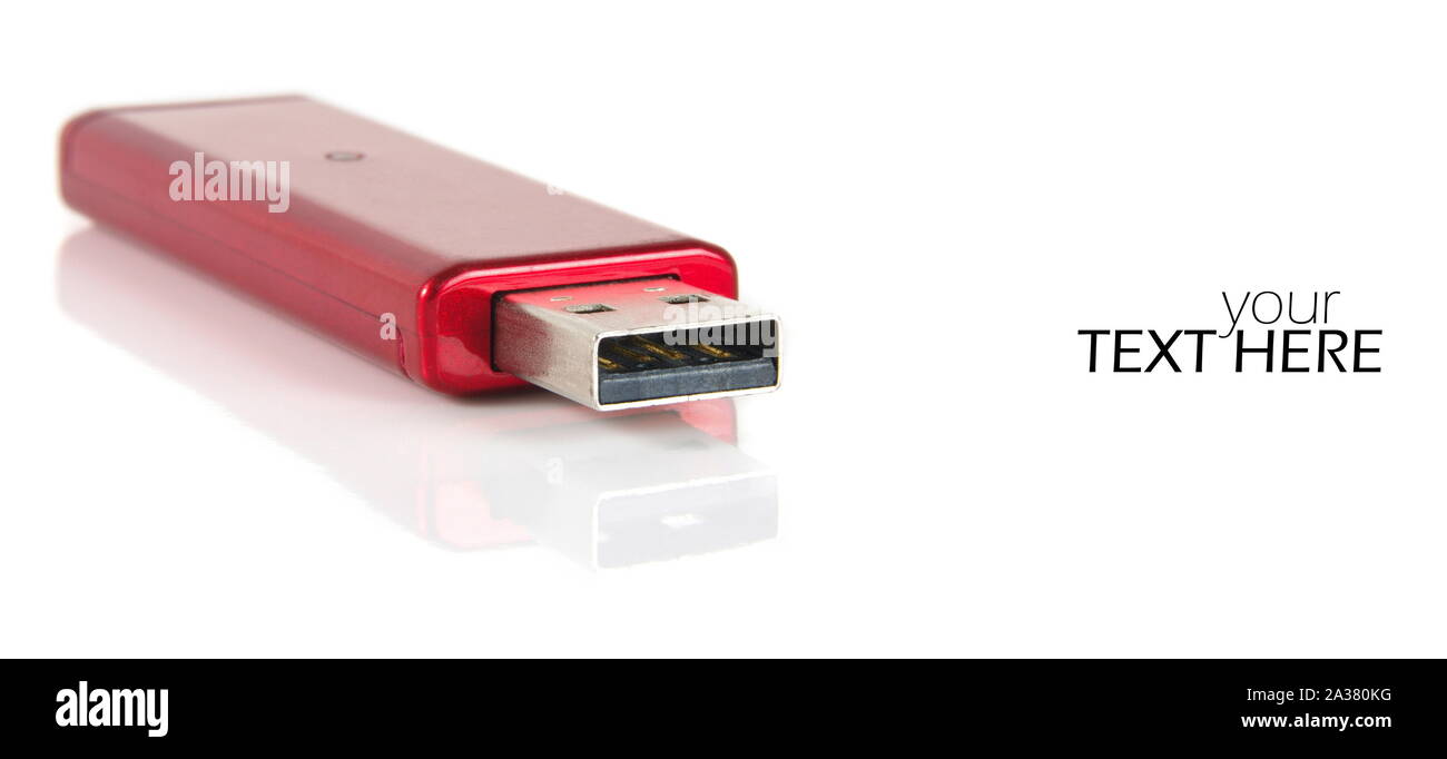 USB memory with the copy space Stock Photo - Alamy