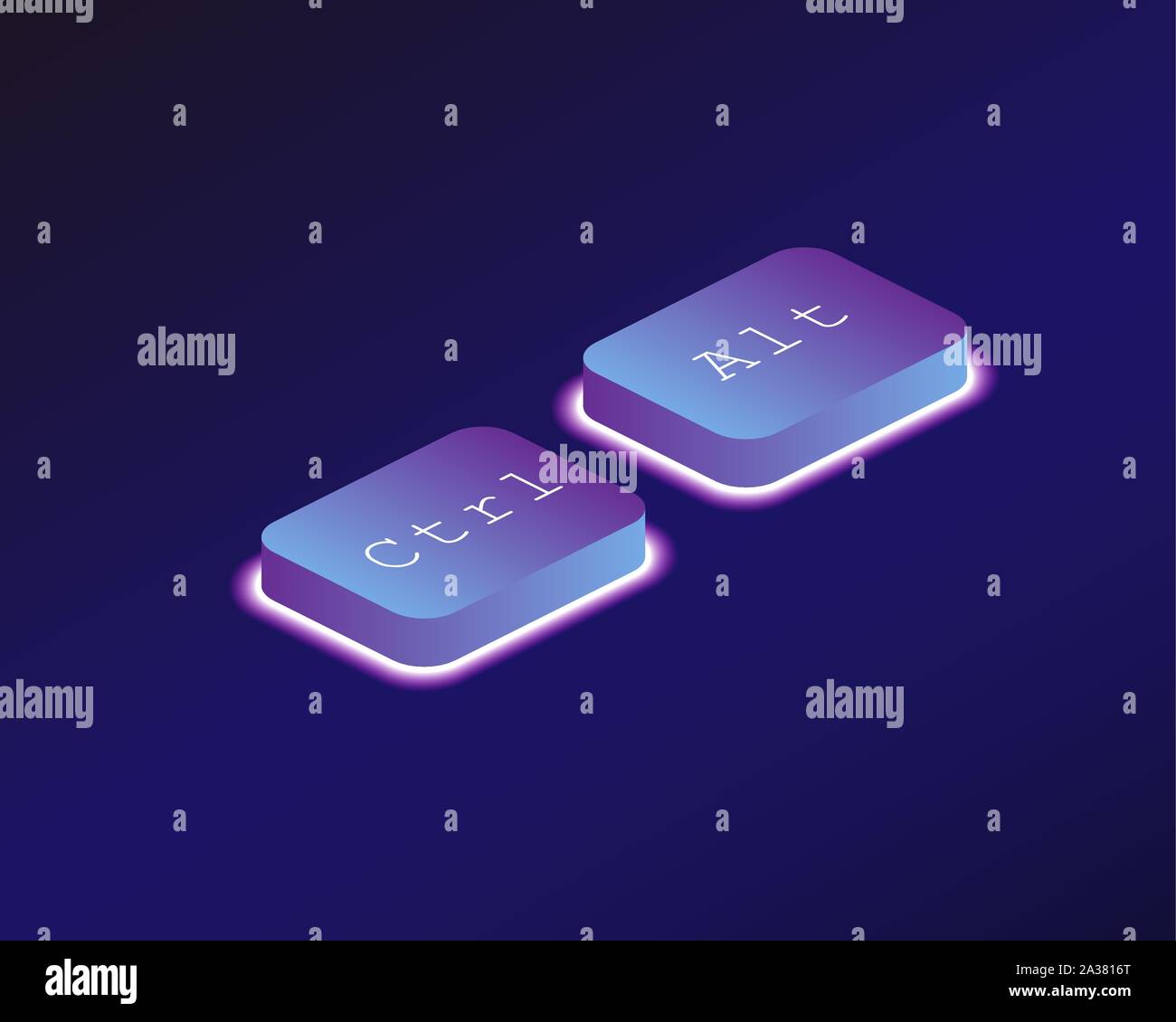 Alt key background Stock Vector Images - Alamy