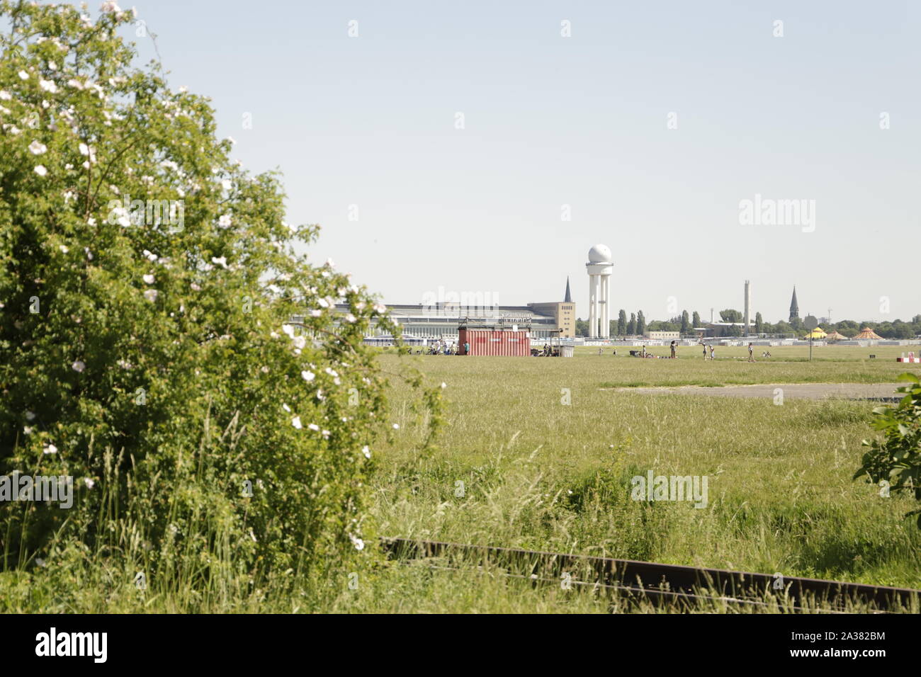 Old abandoned airport Berlin Tempelhof build by the nazi's during the ...