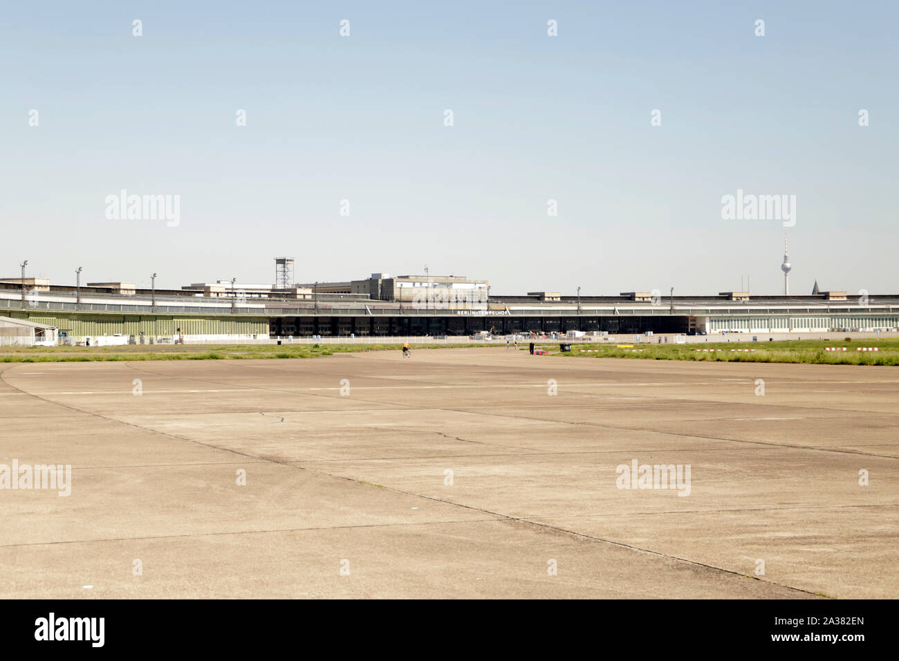 Old abandoned airport Berlin Tempelhof build by the nazi's during the ...