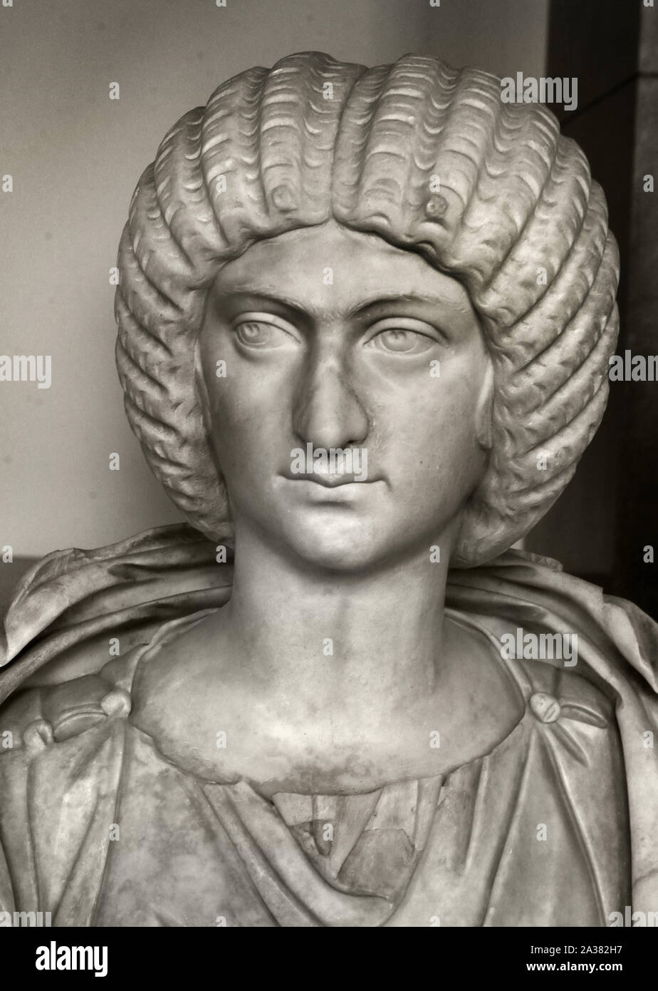 Empress Julia Domna wife of Emperor Septimius Severus 193 - 211 AD ...