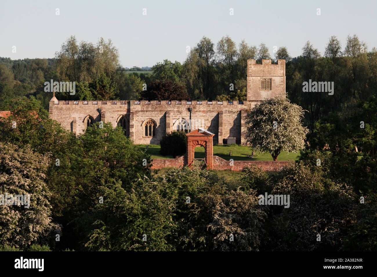 St Giles Church, Chesterton, Warwickshire, England Stock Photo - Alamy