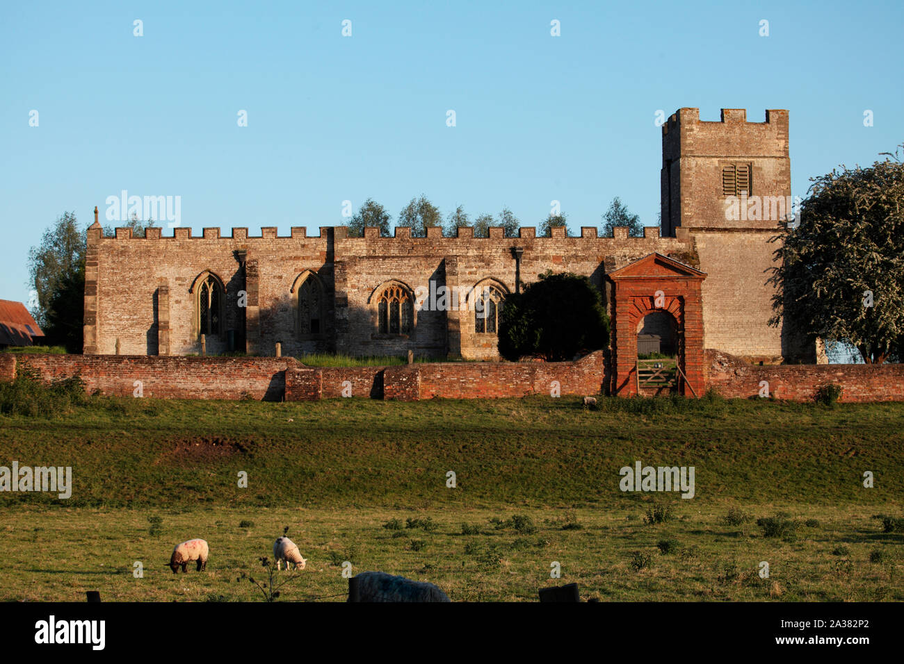 St Giles Church, Chesterton, Warwickshire, England Stock Photo - Alamy
