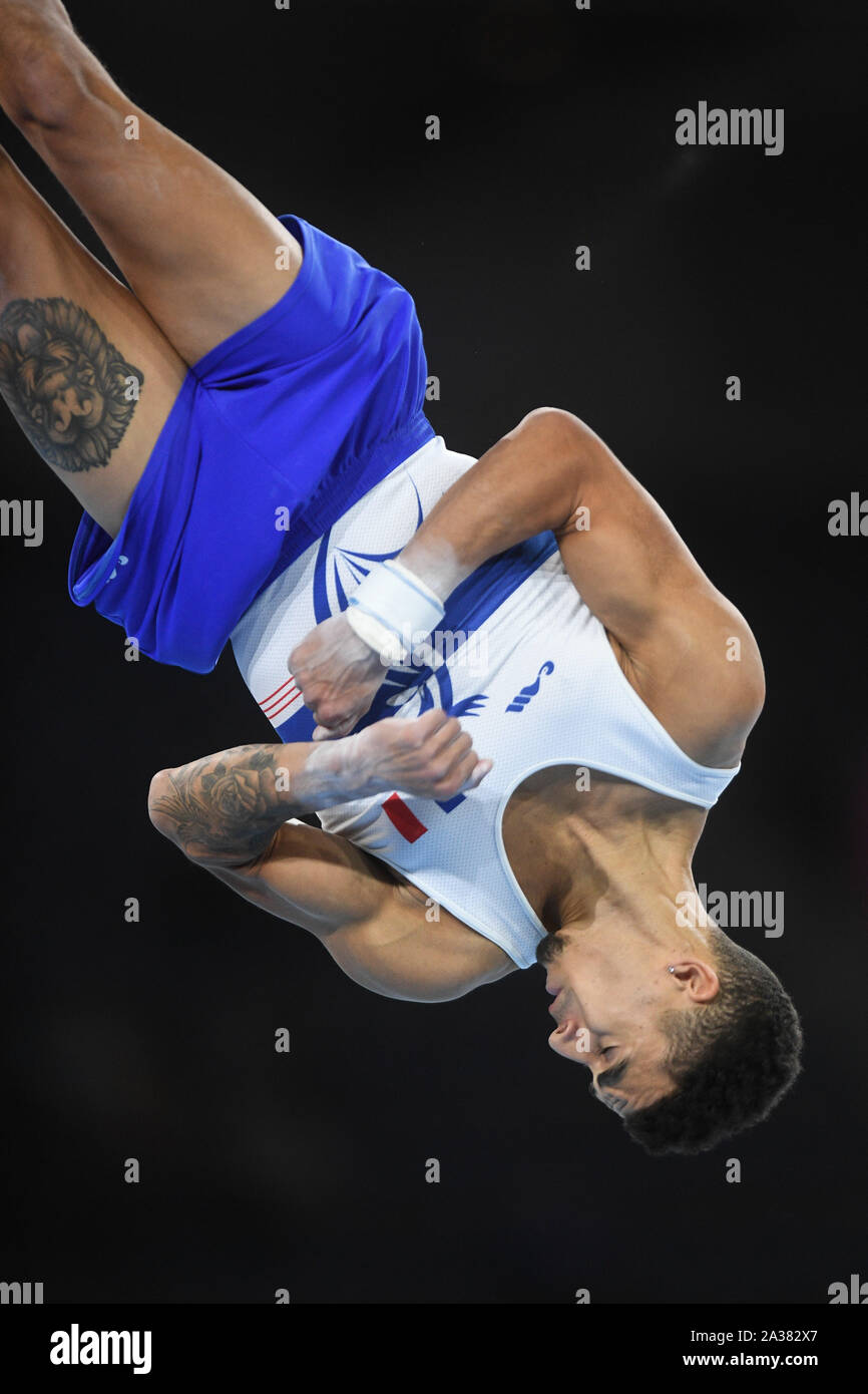 Stuttgart, Germany. 6th Oct, 2019. LORIS FRASCA from France competes on ...