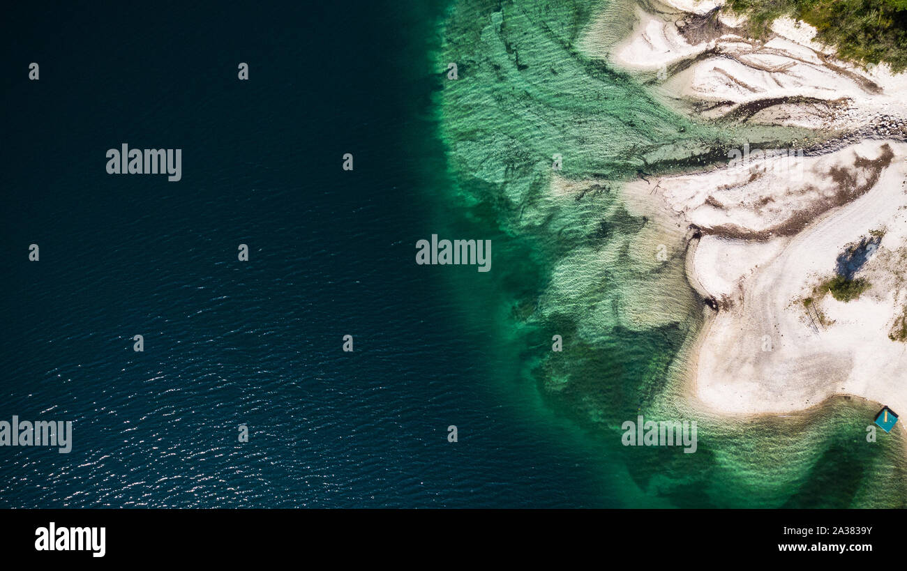 Aerial top down nature patterns hi-res stock photography and images - Alamy