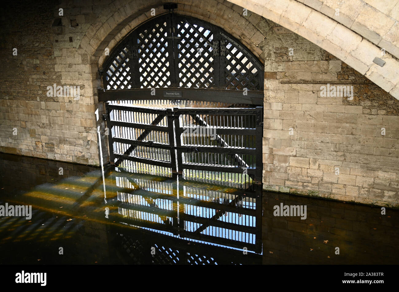 Traitor's Gate. The Tower of London, City of London. UK Stock Photo - Alamy